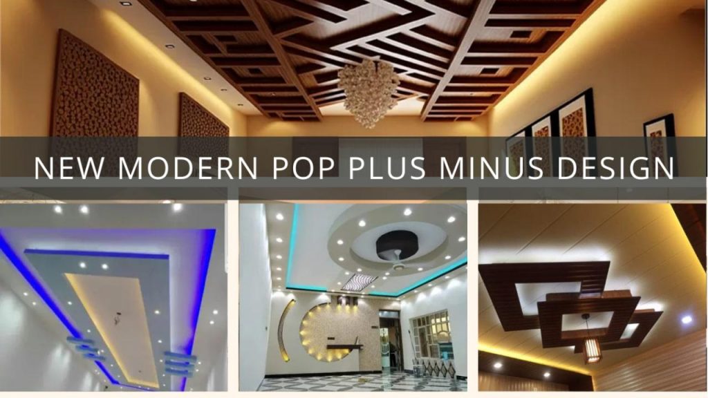 Best New Modern POP Plus Minus Design 2025 | Housiey