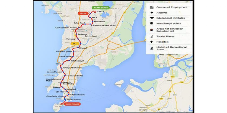 Mumbai Metro Line 8: Map | Status | Stations | Connectivity