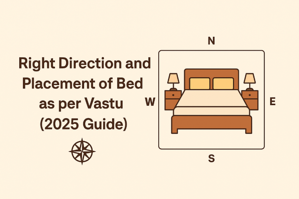 Right Direction and Placement of Bed as per Vastu 2025