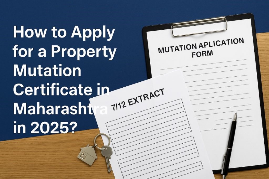 How to Apply for a Property Mutation Certificate in Maharashtra in 2025?