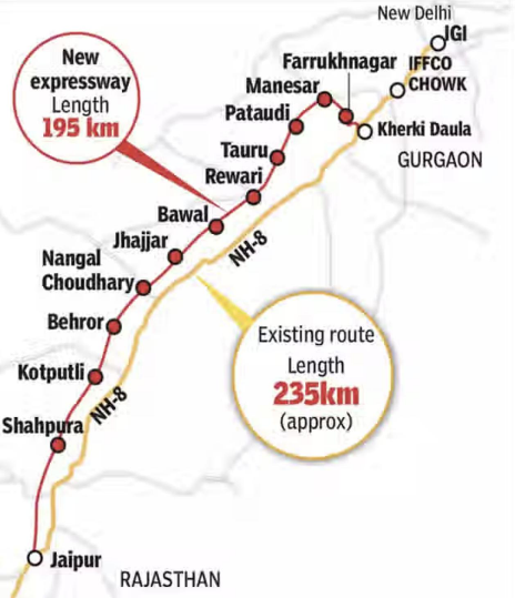 Delhi - Jaipur Expressway: Route Map | Opening Date | Distance | News