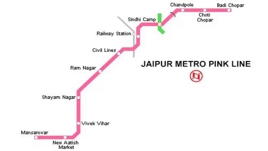 Jaipur Metro: Route Map, Station List & Nearest Tourist Places