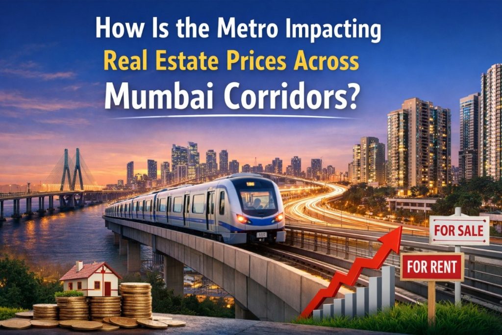 How Is the Metro Impacting Real Estate Prices Across Mumbai Corridors?